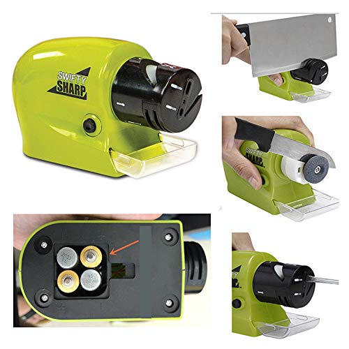 Electric Knife sharpeners Professional Motorized Electric Knife Knives Sharpener, Motorized Smart Sharp Blade Sharpener, for Home Kitchen Manual Sharpening