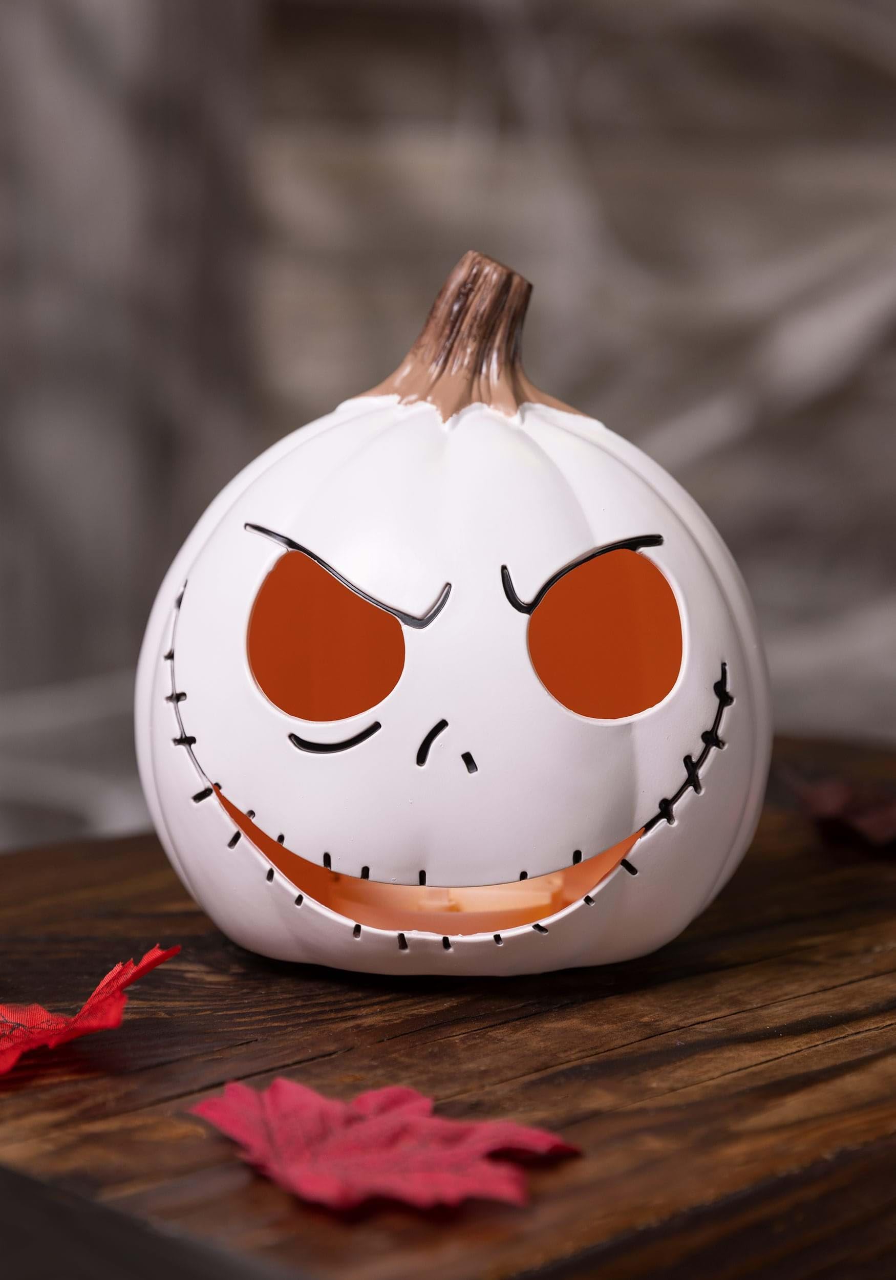Disney The Nightmare Before Christmas Jack Skellington, 6" Light up Pumpkin