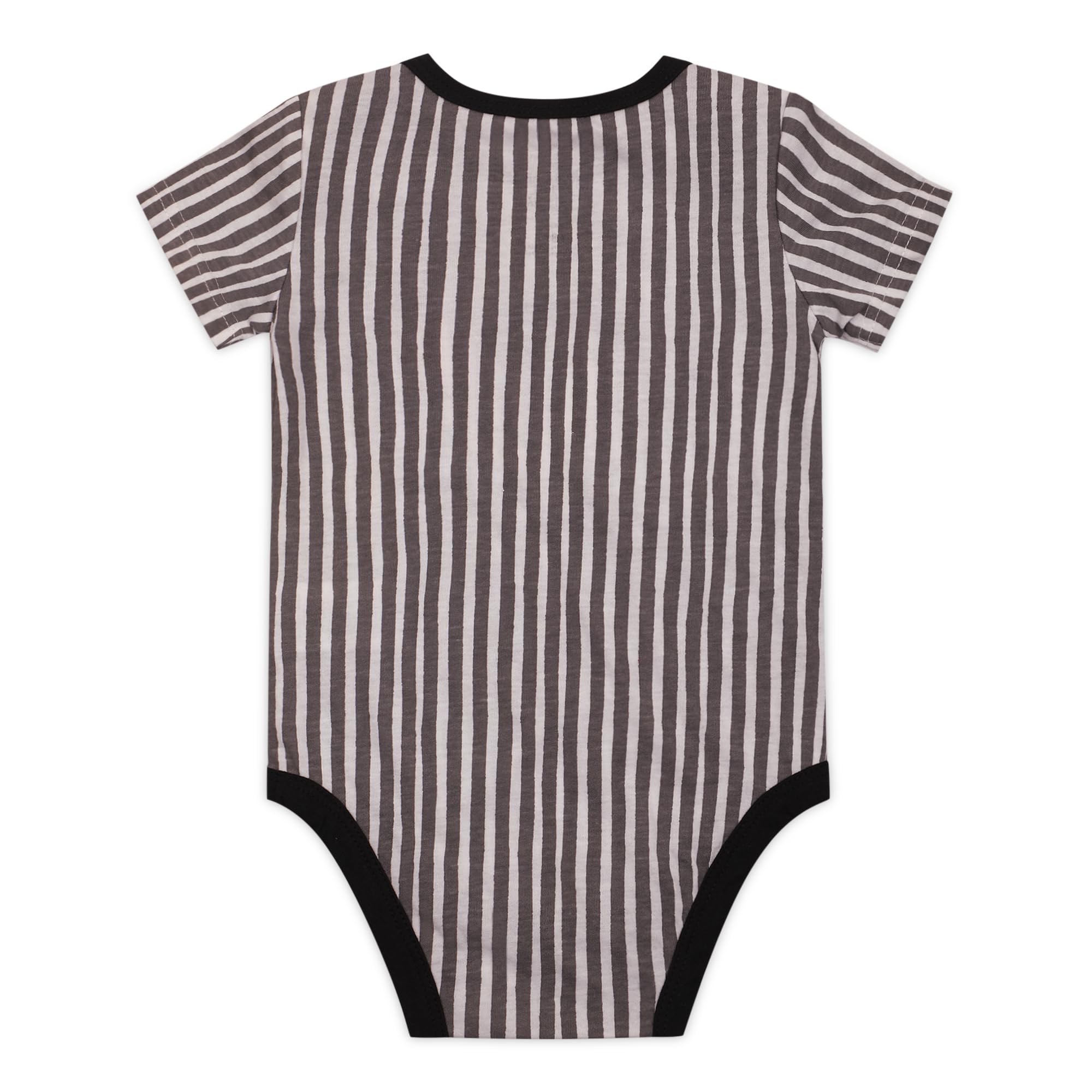 Disney Nightmare Before Christmas Boys’ Jack Skellington 3 Pack Bodysuits for Infant – Grey
