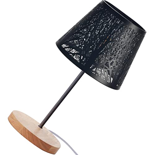 OSALADI Lamparas De Pie para Sala Tree Shadow Lamp Bedside Lamp Decorative Nightstand Lamp Desk Lamp Contemporary Style Small Accent Table Lamp for Living Room Bedroom Galaxy Lamp