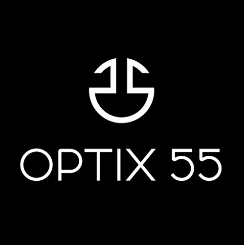 Optix 55 Computer Lens Reading Glasses-Reduce Screen & Monitor Glare-Case and Cloth