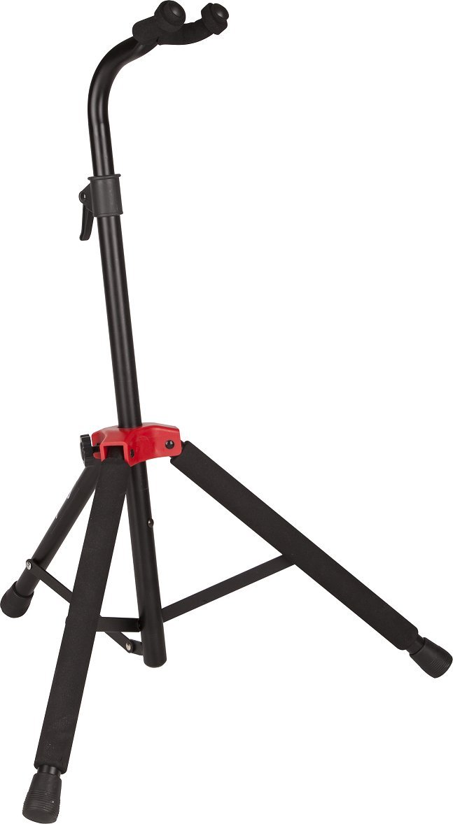 Fender Deluxe Hanging Guitar Stand & Professional Series Instrument Cable, Straight/Straight, Black, 10ft