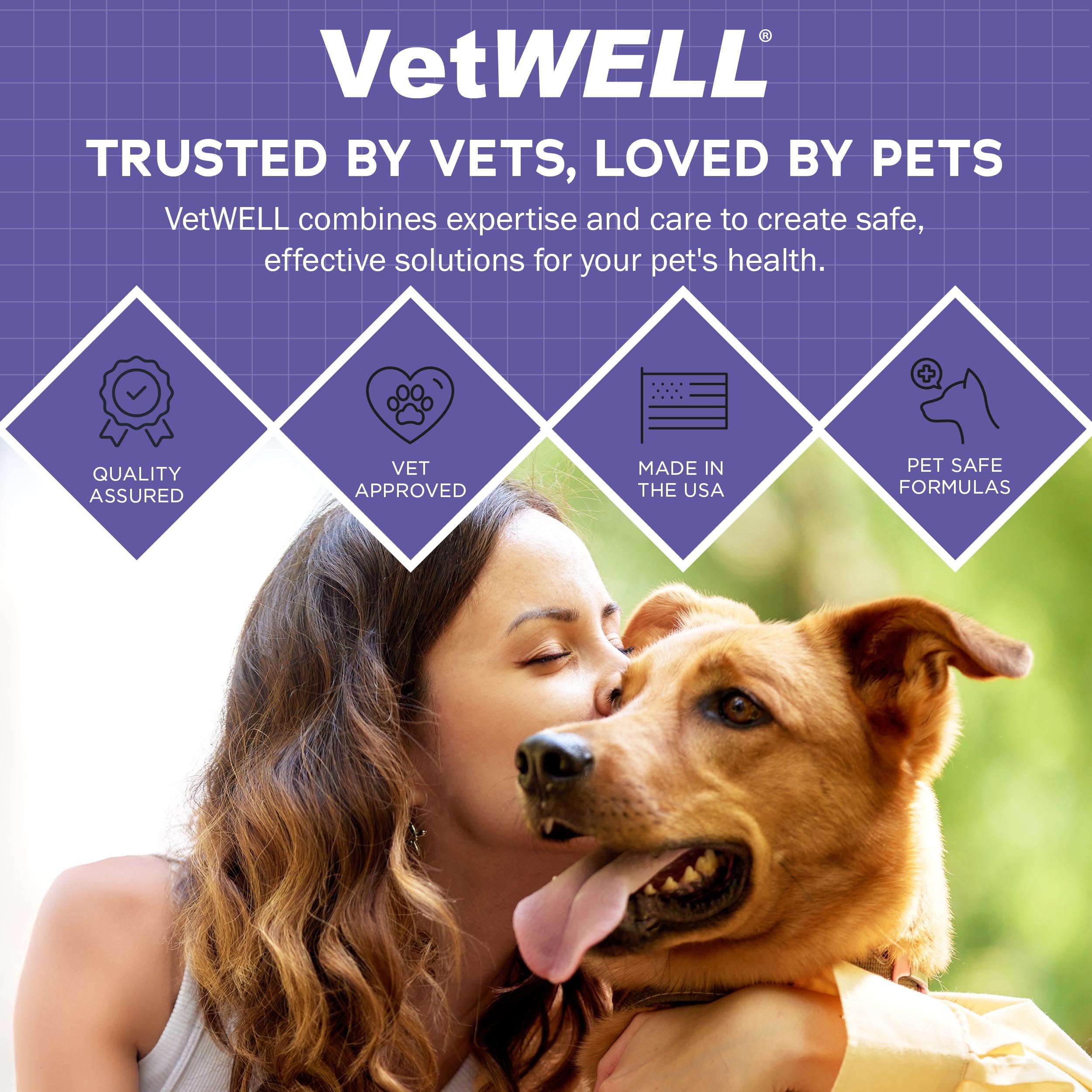 VetWELL Hydrocortisone Spray for Dogs & Cats - Itchy Skin Relief from Hot Spots, Bites, Scrapes, Irritated Skin, & Dermatitis - 4 oz Anti Itch Spray with Pramoxine
