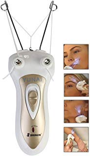 Electric Hair Remover Cotton Thread Epilator Efficient Remove Hair from Root Salon Effect Body Face Hair Shaver
