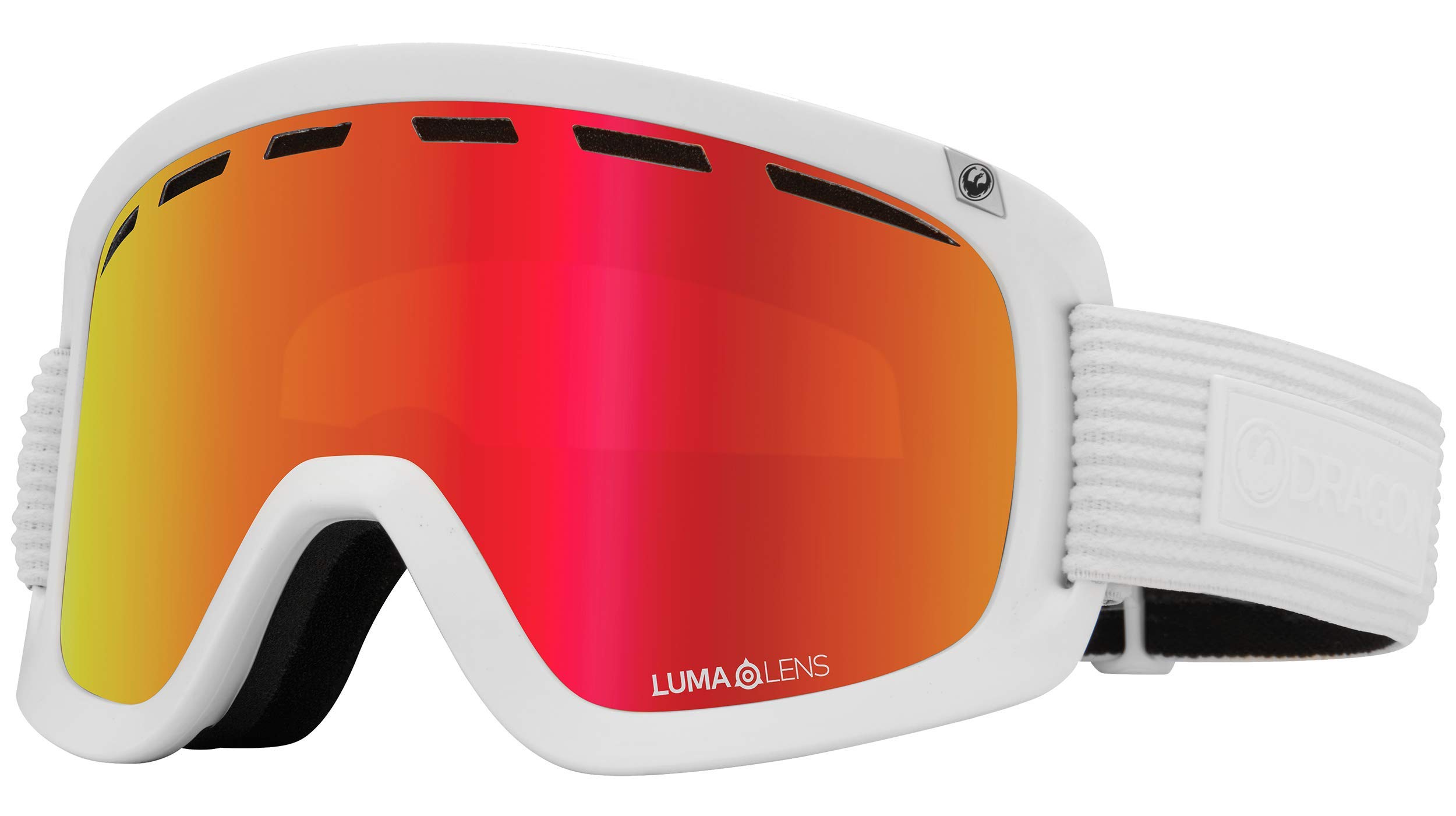 Dragon DR D1OTG Bonus Snow Goggles (Corduroy/LLREDION+LLROSE), one size