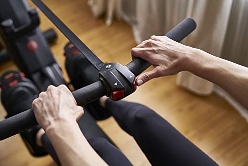 Echelon Fitness - Rowing Machine - Home Workout Equipment - Foldable Rowing Machine - 32 Resistance Levels - Touch Screen & Bluetooth Controller - 30-Day Free Membership - HIIT Magnetic Rowing Machine