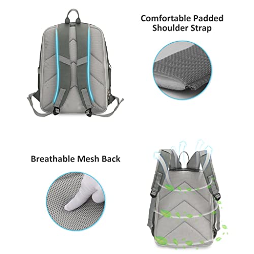 FHDGH 2 in 1 Folding Fishing Chair Bag Backpack Lightweight Backpack Stool Combo Backpack for Camping Fishing Hiking Picnic BBQ (Color : Black, Size : As Shown)