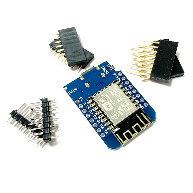 Jastoo 3PCS Mini D1 Mini NodeMcu WiFi ESP-12F Module ESP8266 Development Board Type-C Interface