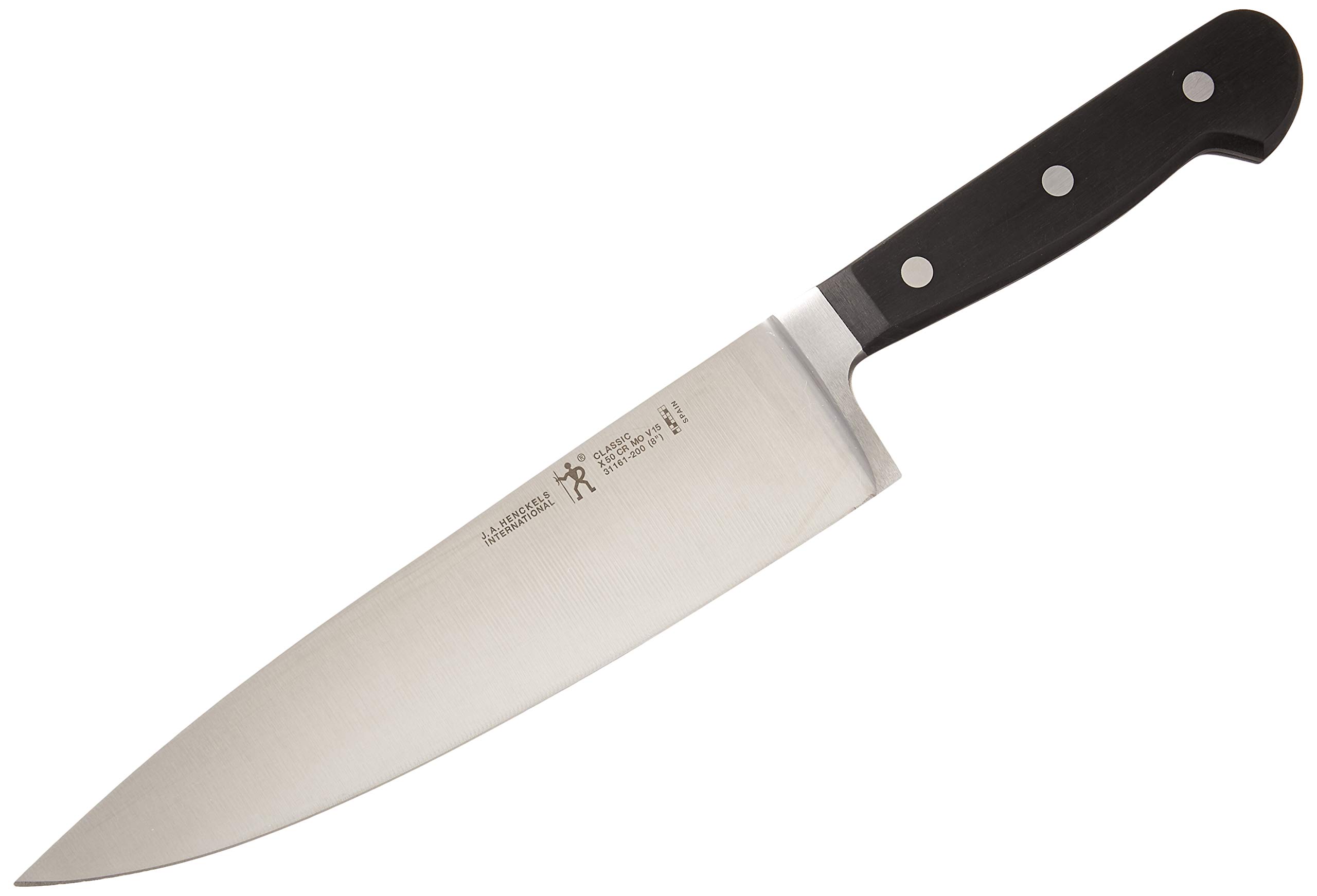 HENCKELS Statement and Classic Razor-Sharp Knife Set (8-inch Slicing Knife and 5-inch Santoku Knife)