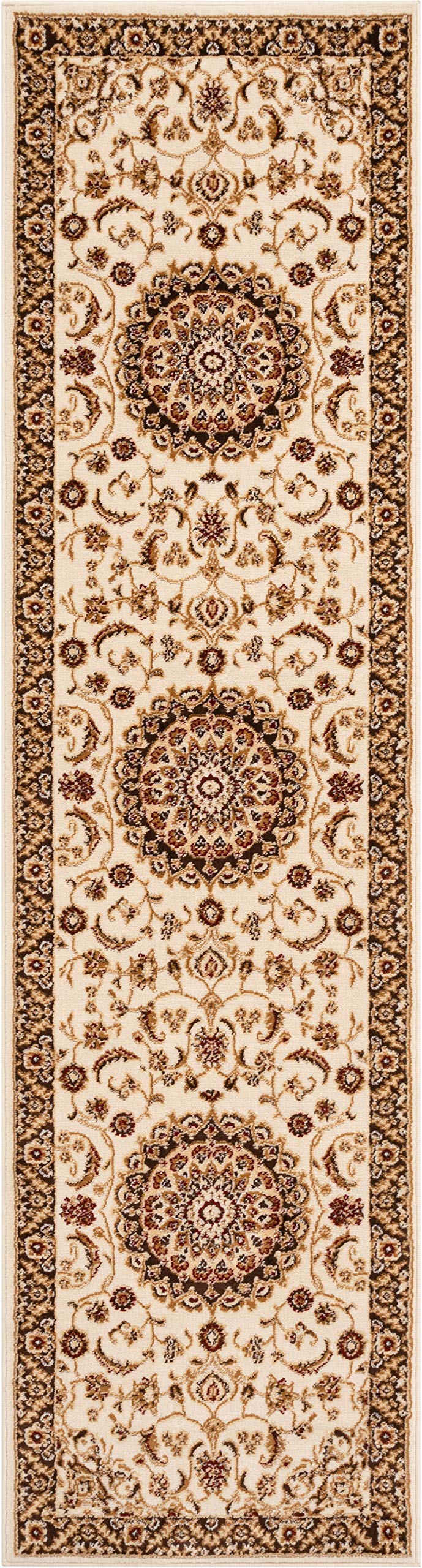 Well Woven Delos Red Traditional Oriental Medallion Floral Area Rug 8x10 (7'10" x 9'10")