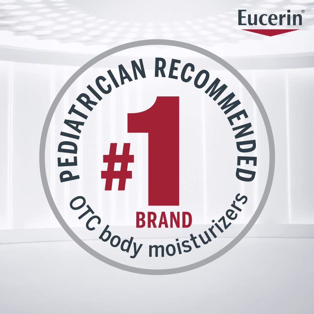 Eucerin Baby Eczema Eczema Baby Cream (5oz) Plus Trial Body Wash (.5oz), Baby Eczema Cream, Multipack