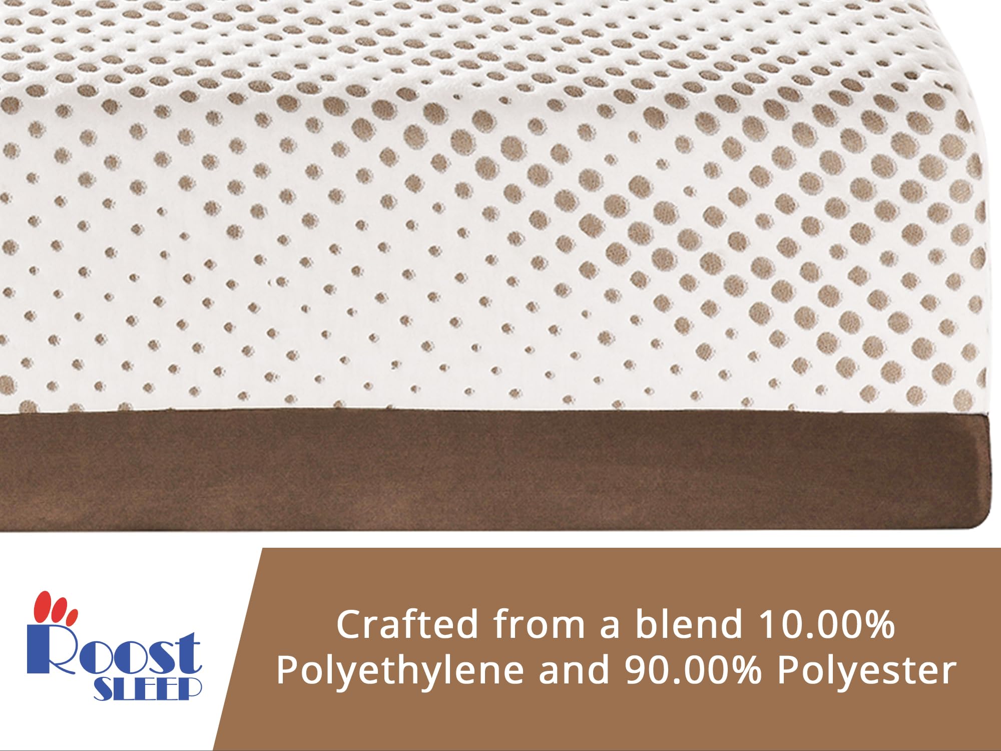 Roost Copper Smart 14-Inch Thermic Gel Memory Foam Mattress with Copper Infused Cover for Cool and Comfortable Sleep, Easy Set Up and Durable Copper Mattress, Full