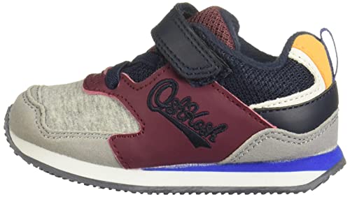 OshKosh BGosh Boys Sneaker, Burgundy, 4 Toddler