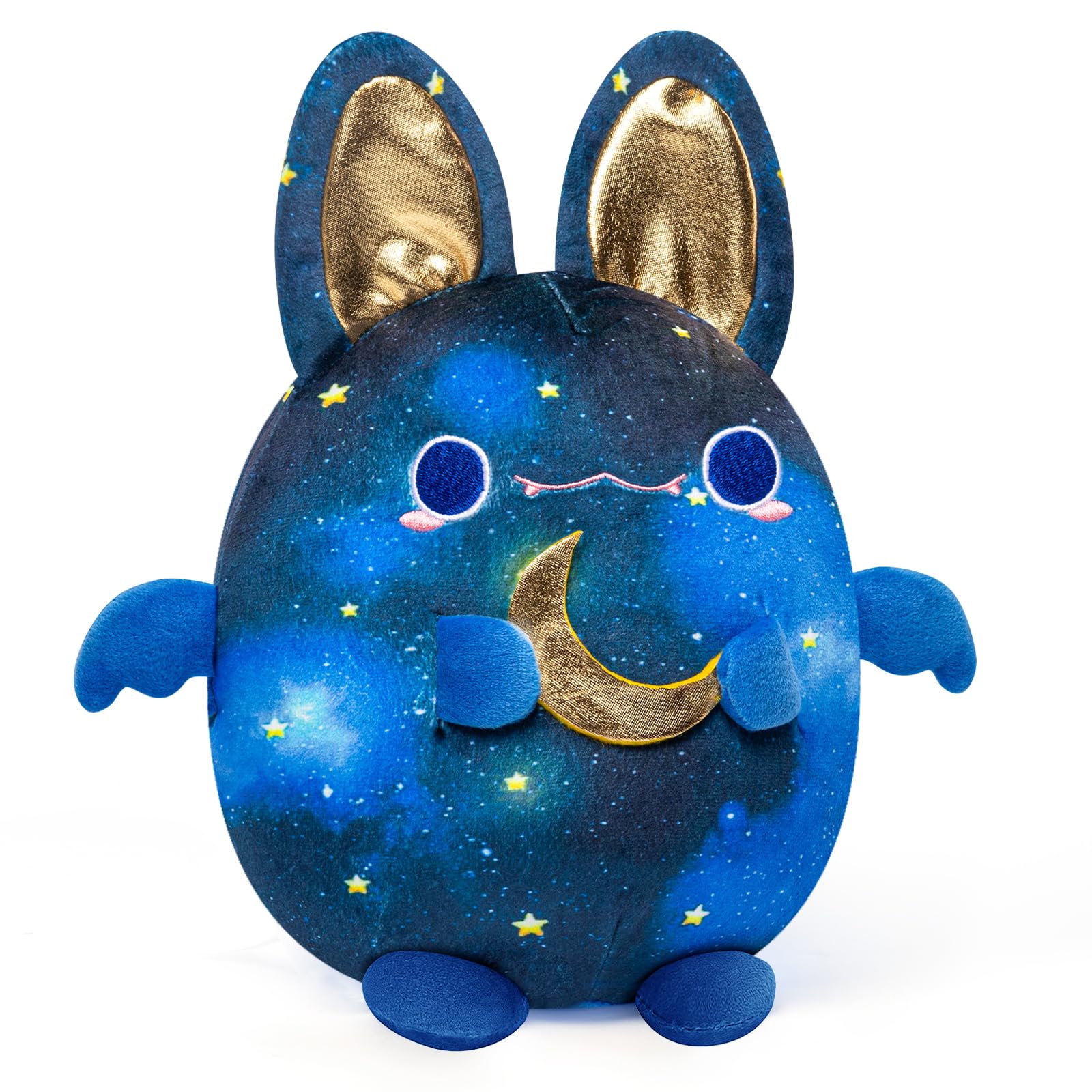 Mewaii Kawaii Cute Kids Plush Toy Pillow, Kawaii Plushie Cute Stuffed Animal, Soft Bat Plushies Squishy Plush Toys(Starry Bat)