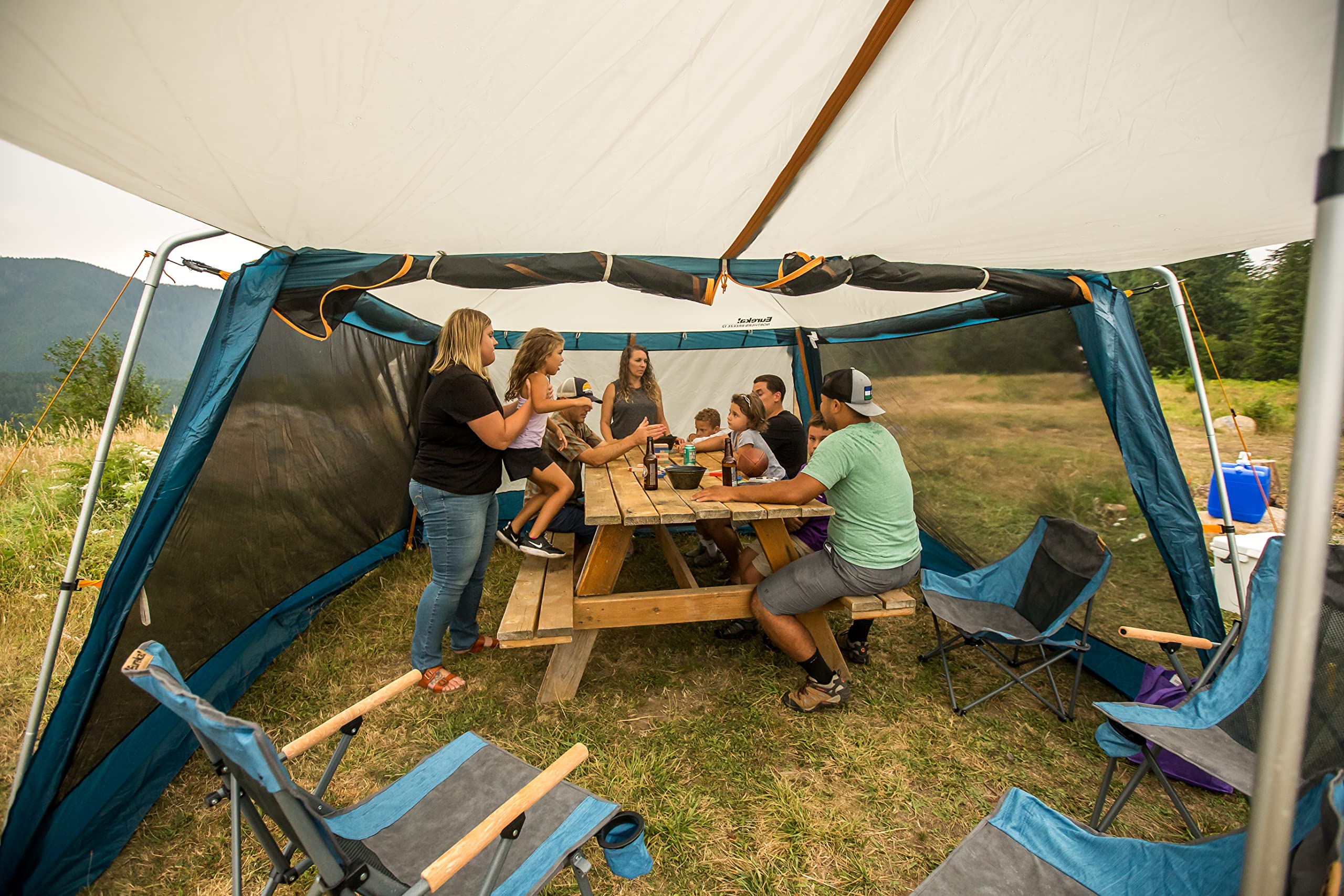 Eureka! Northern Breeze Camping Screen House and Shelter, 12 Feet