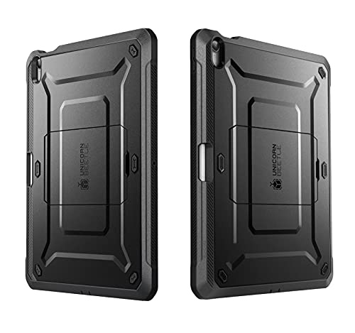 SUPCASE Unicorn Beetle Pro Series Case Designed for iPad Air 5 (2022) / iPad Air 4 (2020) 10.9 Inch, with Pencil Holder & Built-in Screen Protector Full-Body Rugged Heavy Duty Case (Black)