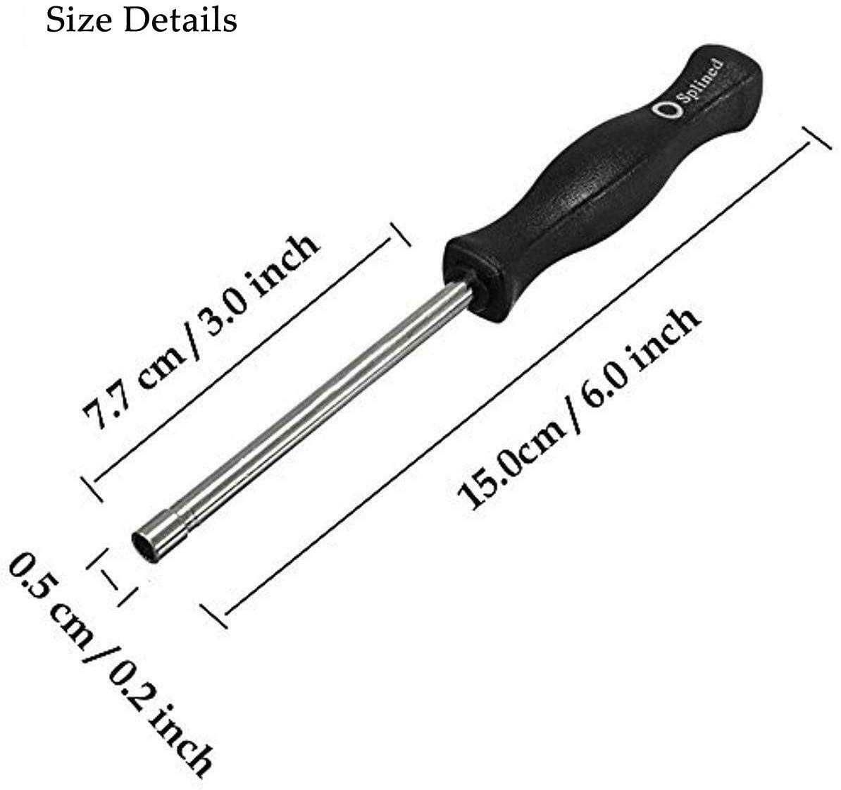 Ferilter Carburetor Adjustment Tool (21 Teeth Splined) 2 Cycle Small Engine Carburetor Adjusting Kit 530035560 for Husqvarna Poulan Homelite STIHL Echo Chainsaw Trimmer Lawn Mower Edger Blower Carb