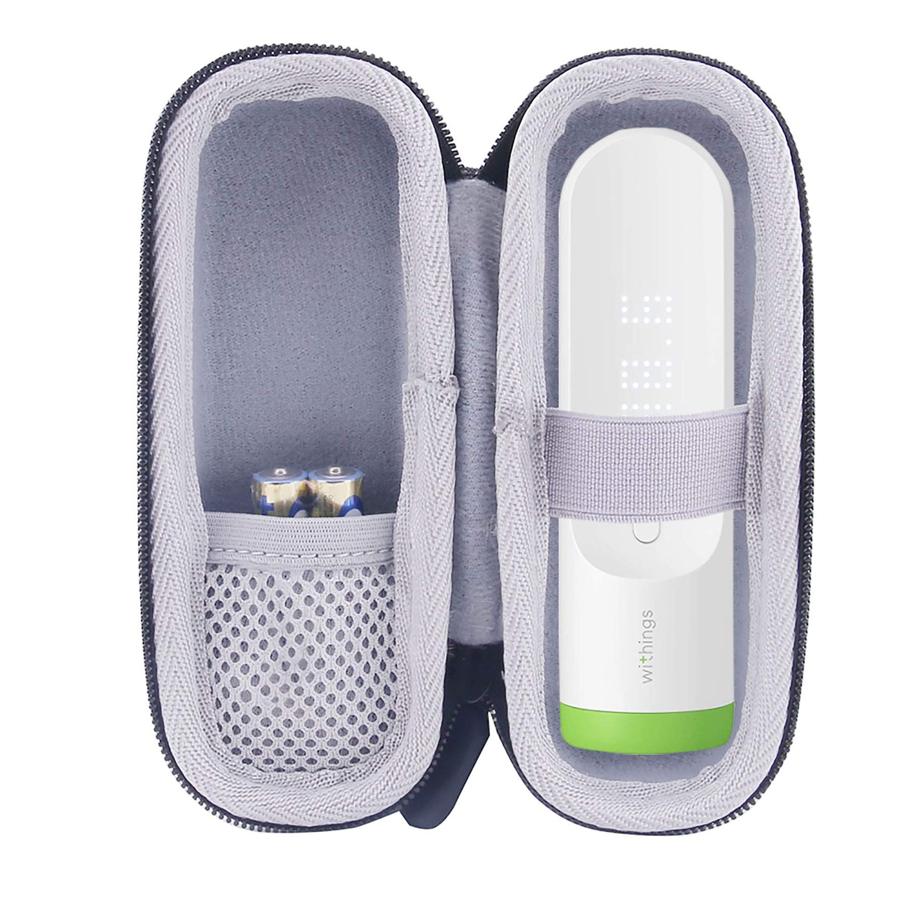 WERJIA Hard Carrying Case for Withings Thermo β Smart Temporal Thermometer (CASE ONLY)