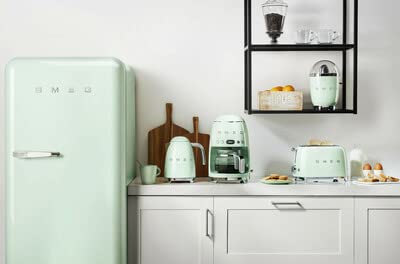 Smeg 50's Retro Drip Coffee Maker w/Extra Carafe, Pastel Green
