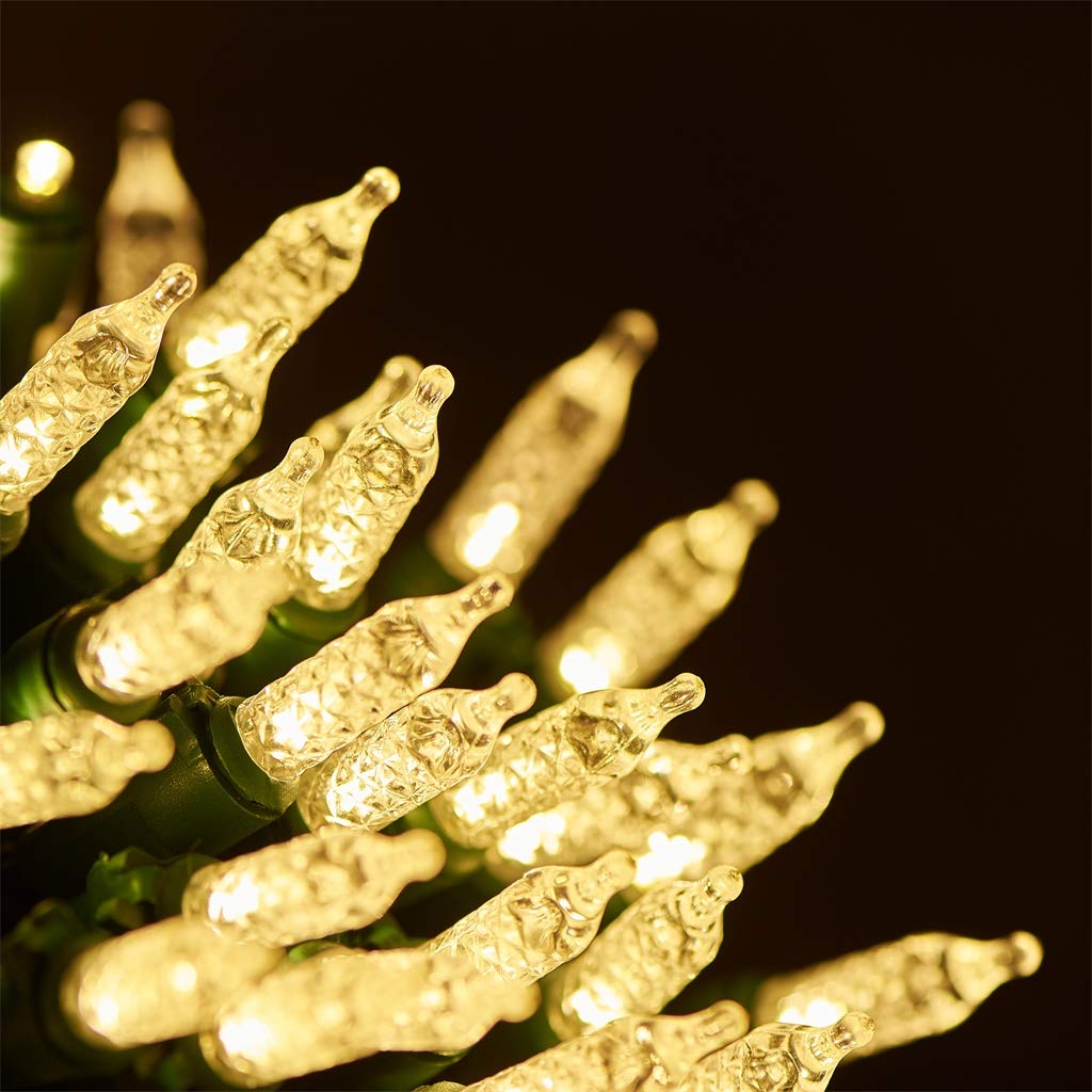 EAMBRITE 50LT C9 Christmas String Lights120V UL Certified for Patio Christmas Tree Garden Yard Indoor and Outdoor, Green Wire