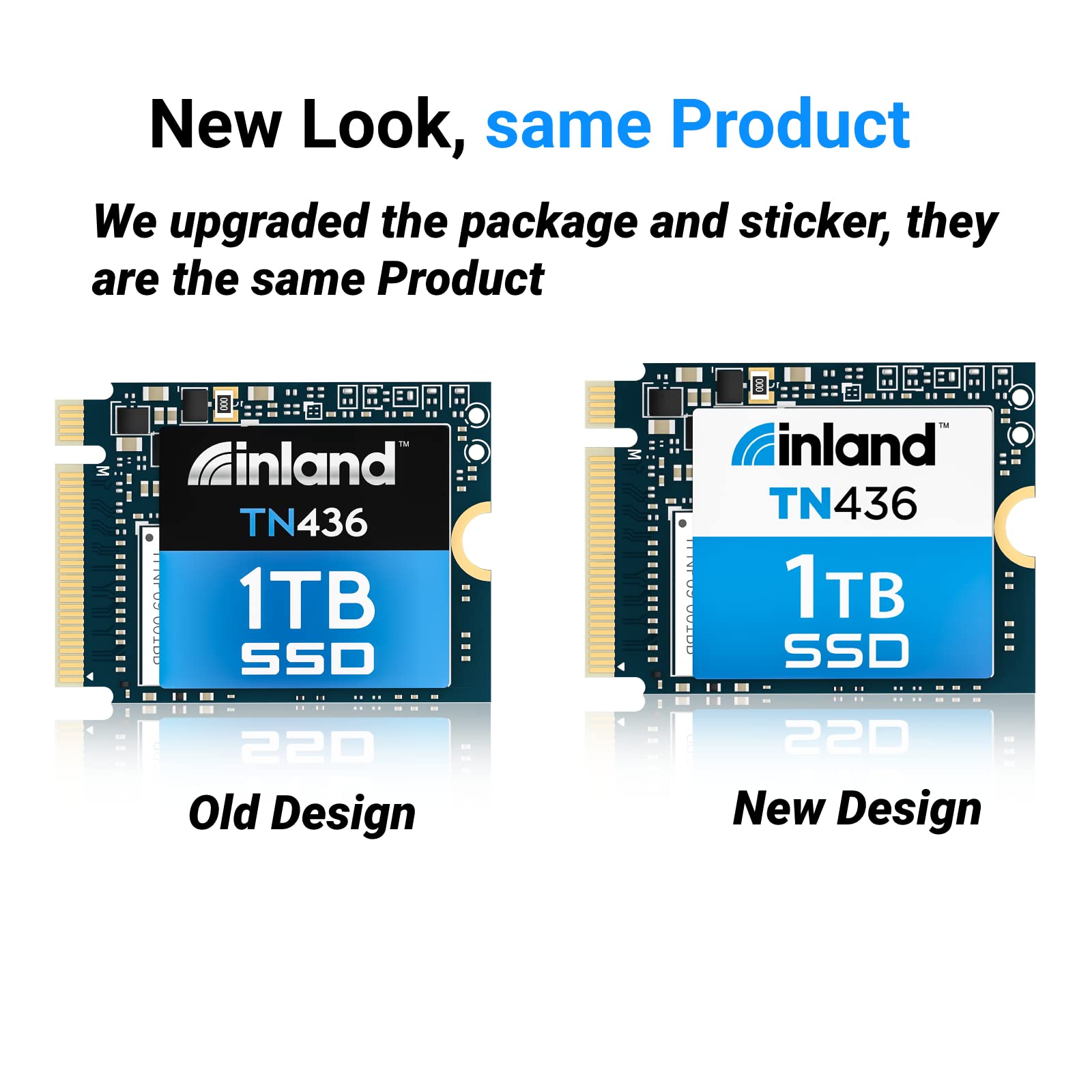 INLAND TN436 1TB M.2 2230 SSD PCIe Gen 4.0x4 NVMe Internal Solid State Drive, 3D TLC NAND Gaming Internal SSD, Compatible with Steam Deck ROG Ally Mini PCs