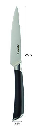 Zyliss E920273 Comfort Pro Paring Knife | 11 cm/4.5 Inch | German Stainless Steel | Black Handle | Professional Kitchen Knife/Vegetable Knife | Dishwasher Safe | 25 Year Guarantee