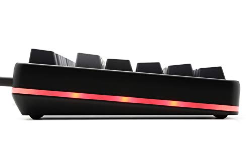 DROP CTRL High-Profile Mechanical Keyboard — Tenkeyless TKL (87 Key) Gaming Keyboard, Hot-Swap Switches, Programmable, Backlit RGB LED, USB-C, Doubleshot PBT, Aluminum (Black, Kaihua Speed Silver)