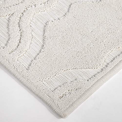 My Texas House by Orian Indoor/Outdoor Cotton Blossom Area Rug, 9' x 13', Natural