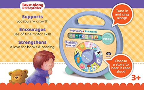 Take-Along Storyteller Bedtime Stories Interactive Electronic Take Along Storyteller with 11 Books, Ages 3-8