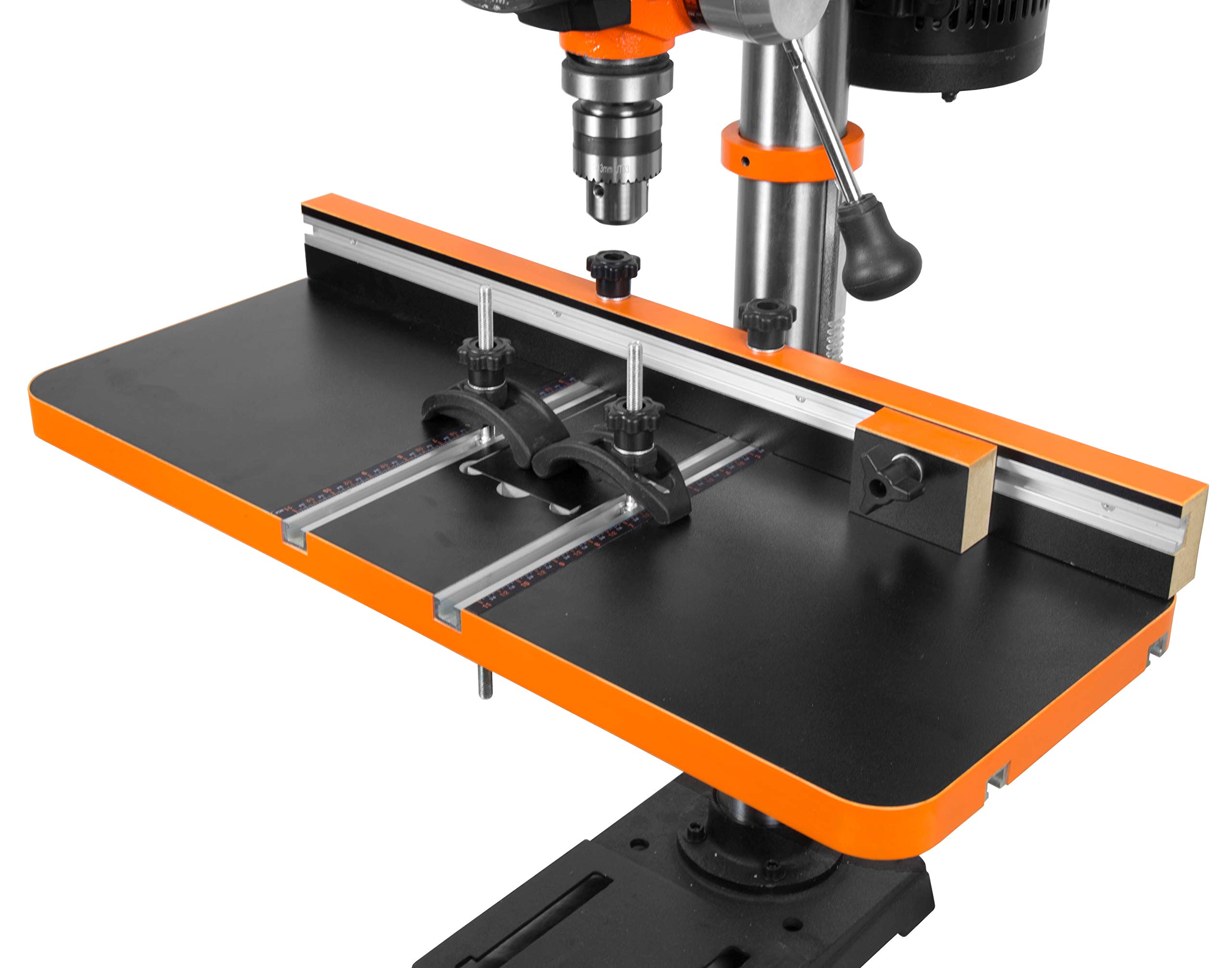 WEN DPA2513 24-by-12-Inch Drill Press Table with an Adjustable Fence and Stop Block