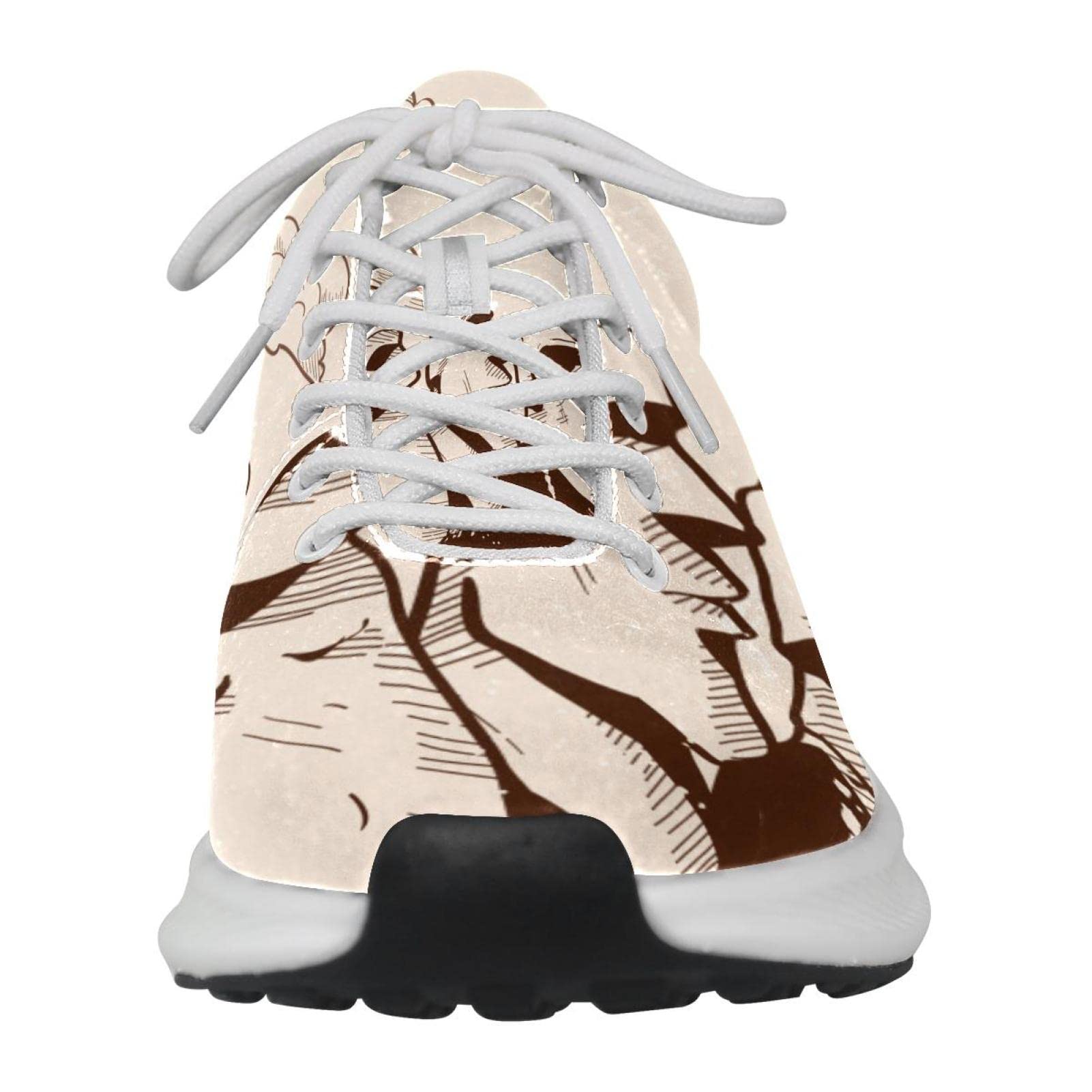 Easter Island Moai Statue Personalized Sneakers Lightweight Walking Shoes Running Athletic Casual Sneakers Multicoloured