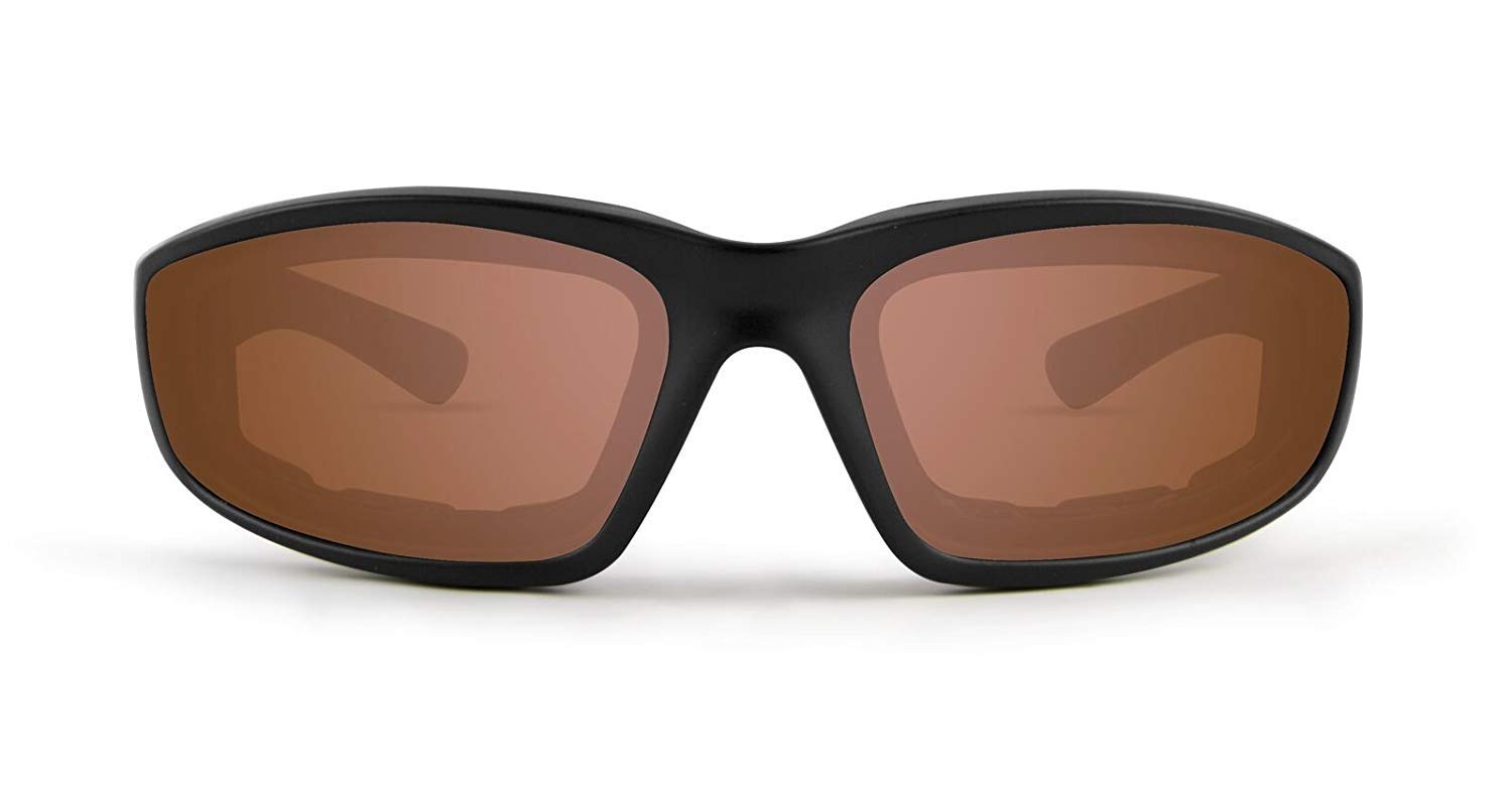 Epoch Eyewear Foam Photochromic Sunglasses Black/Amber/Smoke Lens (Black, OSFM)
