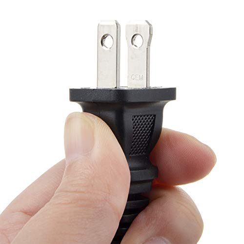 J-ZMQER 6ft AC Power Charger Cord Compatible with Bose Wave Radio AWR1-W Stereo Cable Polarized Plug