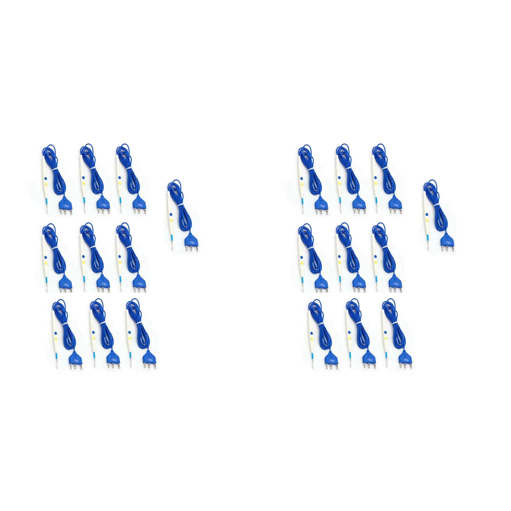 KTELI 20Pcs Disposable Surgery ESU Pencil High Frequency Disposable Electrosurgery LEEP Unipolar Electric Knife Pen