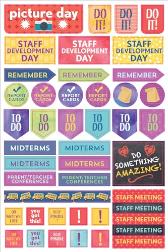 Essentials Teacher Planner Stickers (Set of 400 Stickers)