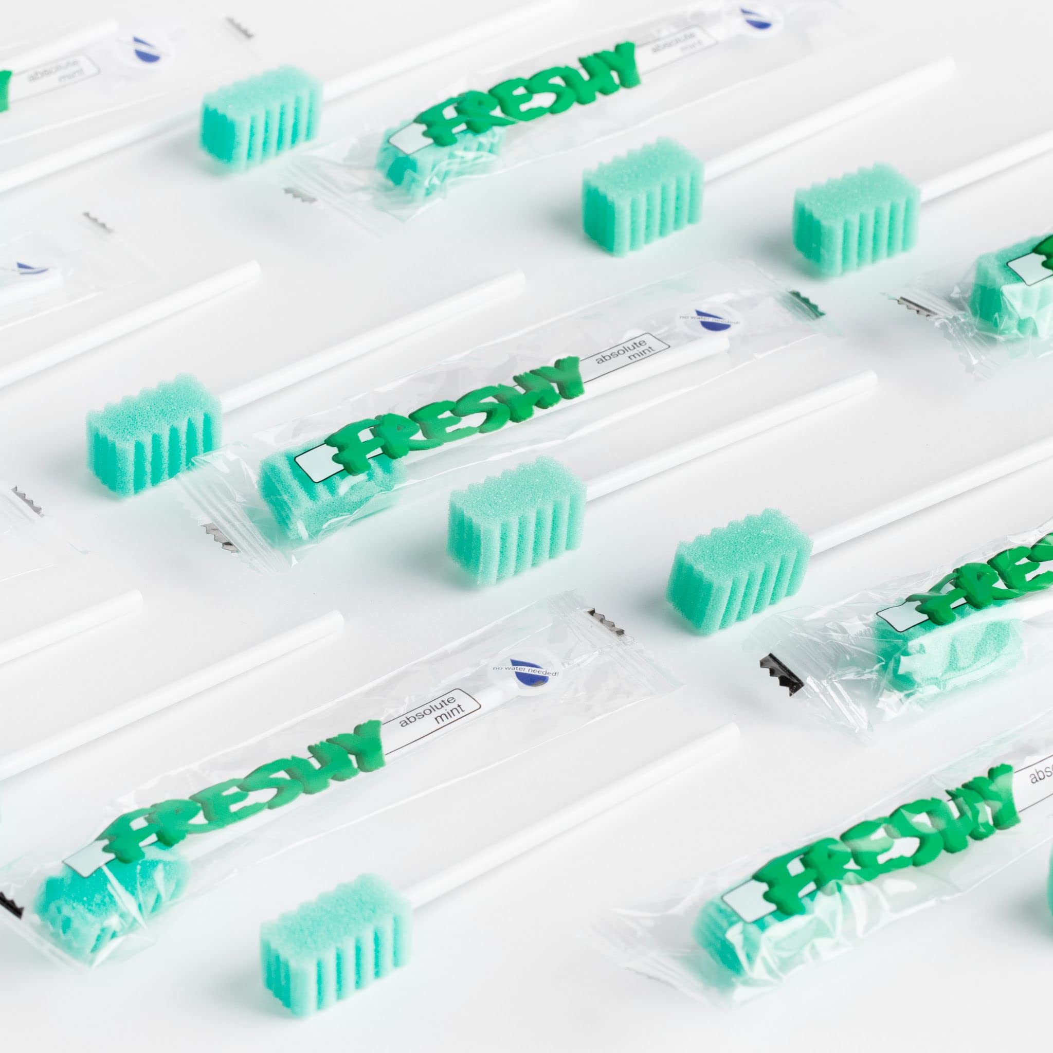 Freshy - Waterless Pre-Pasted Disposable Toothbrush | Better Than Gum, Easier Than a Toothbrush - After Coffee | After Lunch | On The Go Clean Mouth Solution - 20 Count