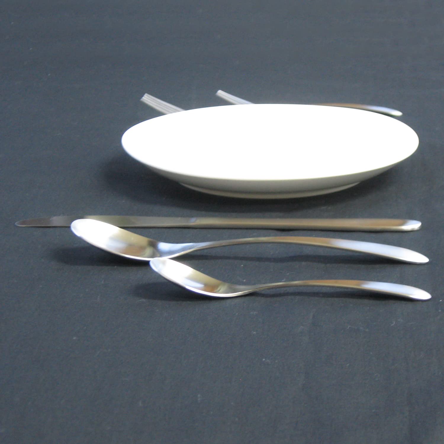 Nagao NT-5 Dinner Cutlery Set, 10-Piece Stainless Steel, Made in Japan