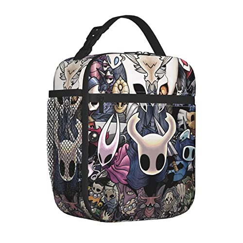 HashKinwin Reusable Insulated Lunch Bags Detachable Handle Lunchbox Bag Meal Tote Bag For Women Men
