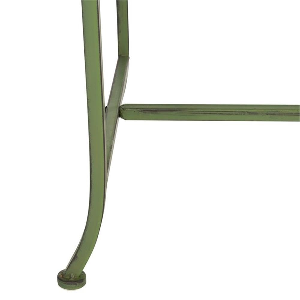 SAFAVIEH Outdoor Collection Jovanna Dark Slate Grey 2 Seat Bench