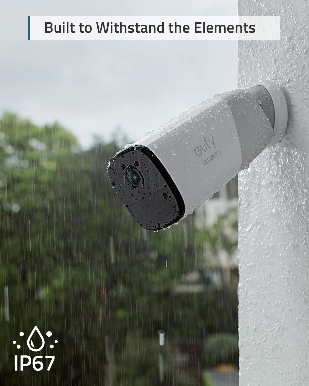 eufy Security, eufyCam S221 (eufyCam 2 Pro) Wireless Home Security Camera, Outdoor Camera, 3-Cam Kit, 365-Day Battery Life, 2K Resolution, HomeKit Compatible, No Monthly Fee