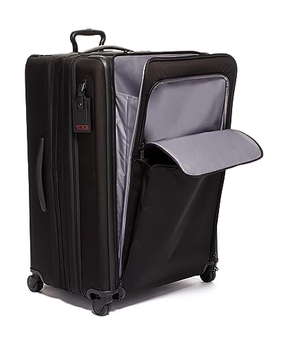 TUMI Alpha 3 Extended Trip Expandable 4-Wheeled Packing Case Suitcase - Great for Extended Travel of Shared Packing - Rolling Luggage for Men and Women - Black