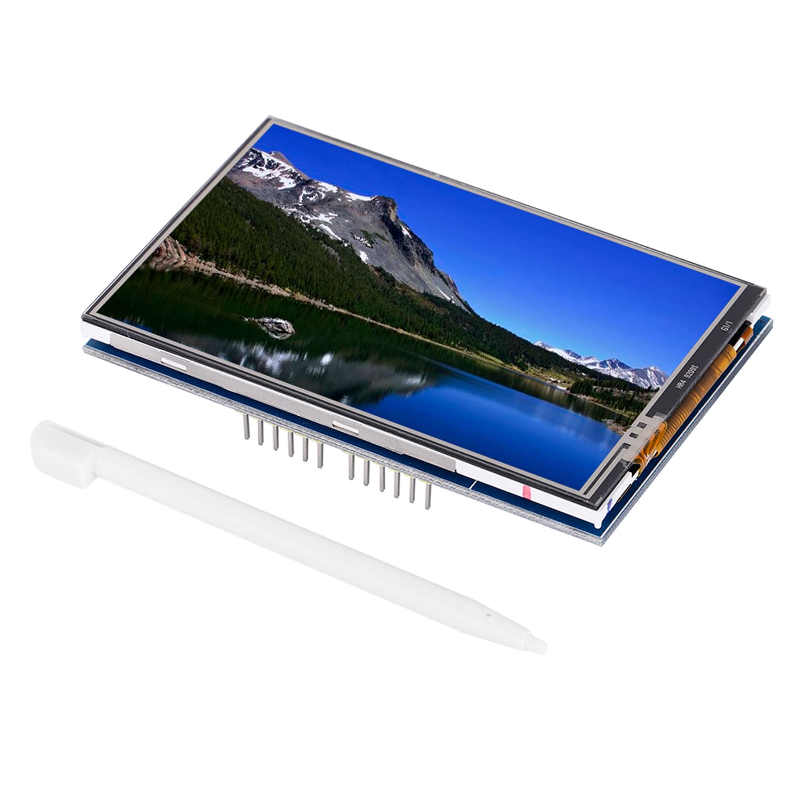 LCD Screen 3.5in TFT LCD Display Module HDMI Module 480x320 Resistive Touch Screen Monitor Embedded Controller for Development Board(with Touch)