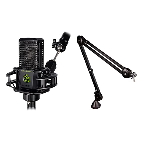 Lewitt LCT-240 Pro Value Pack Microphone Bundle with Shock Mount & PSA1 Boom Arm