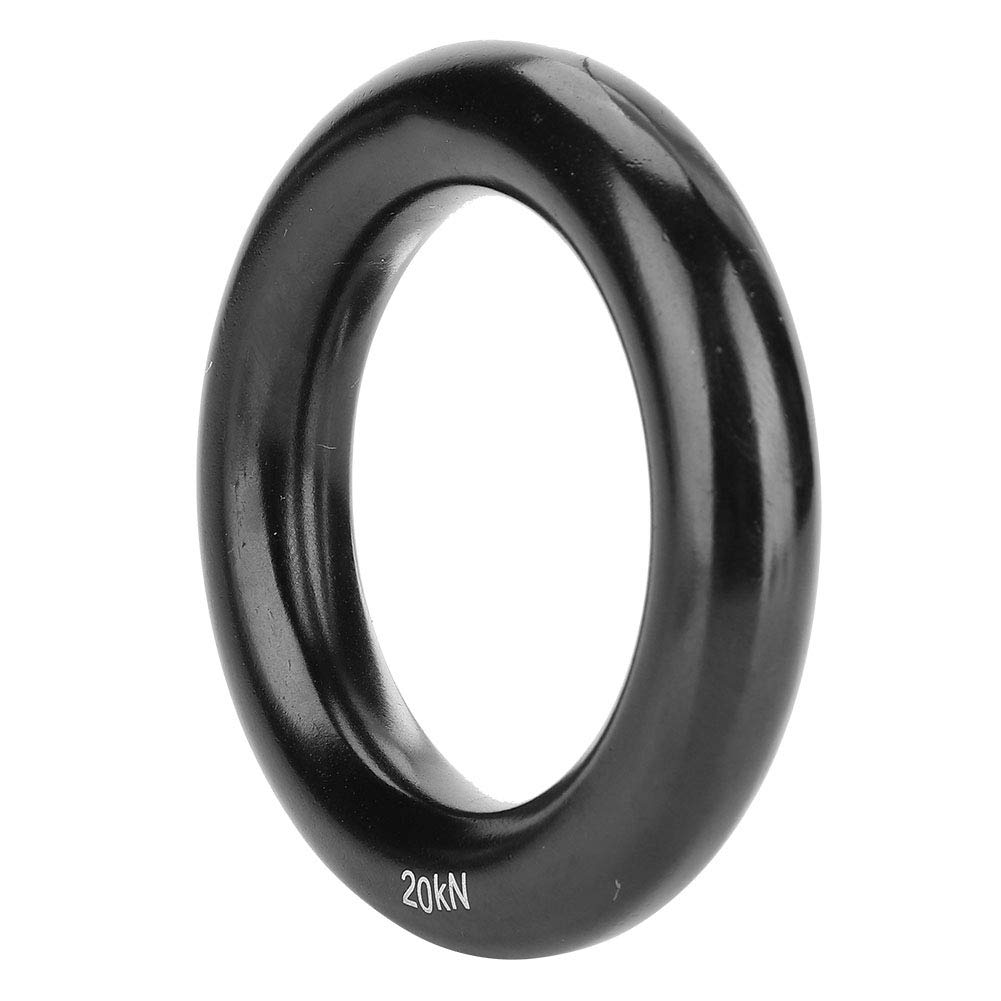 DEALPEAK Rappel Ring 20KN Multifunctional Aluminum Alloy Rock Climbing Descender Rigging O-Ring Downhill Ring Equipment for Climber Arborist Tools Accessory