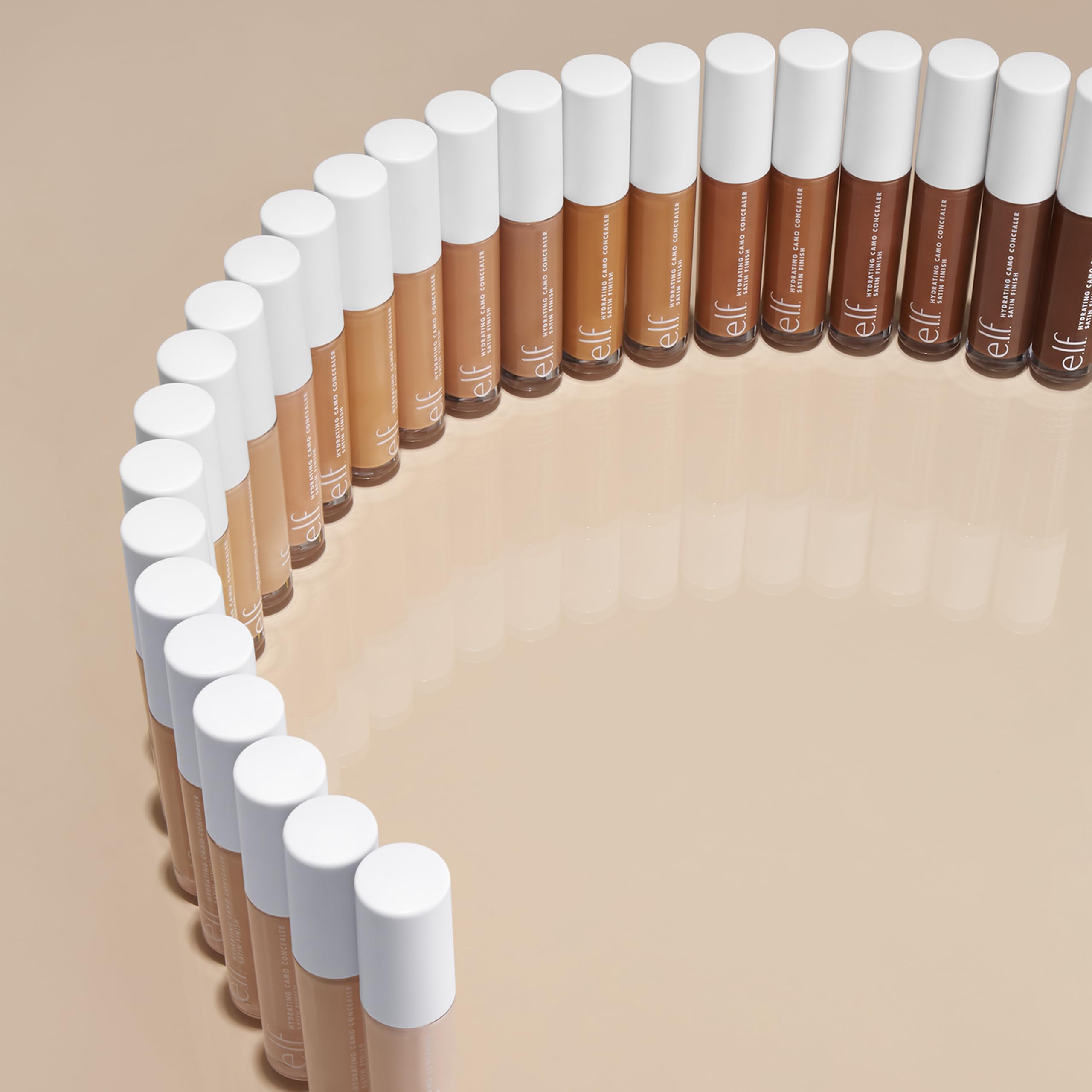e.l.f. Hydrating Camo Concealer - Lightweight, Full Coverage, Long Lasting, 25 Shades