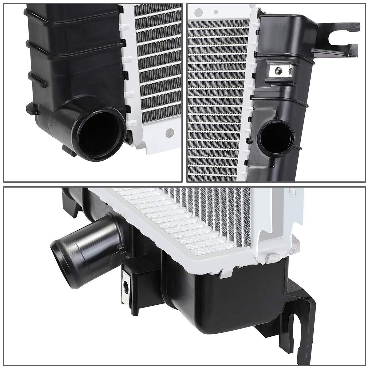 DNA Motoring OEM-RA-2173 Aluminum Core Radiator Compatible with 98-11 Ranger 3.0 4.0/98-03 Explorer 4.0/01-05 Explorer Sport Trac 4.0 AT