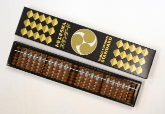 Tomoe 43500 Arithmetic Board, Abacus, 23 Digits, A-Type, Standard, Birch Ball