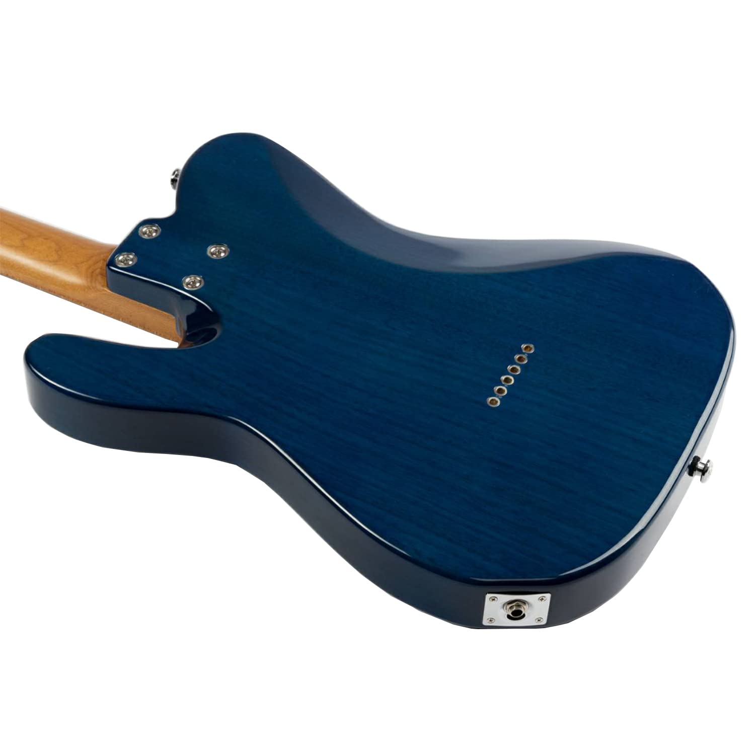 EART NK-C1 Classic Electric Guitar Maple Fingerboard,Stainless Steel Frets,Flame Maple Veneer-Wine red