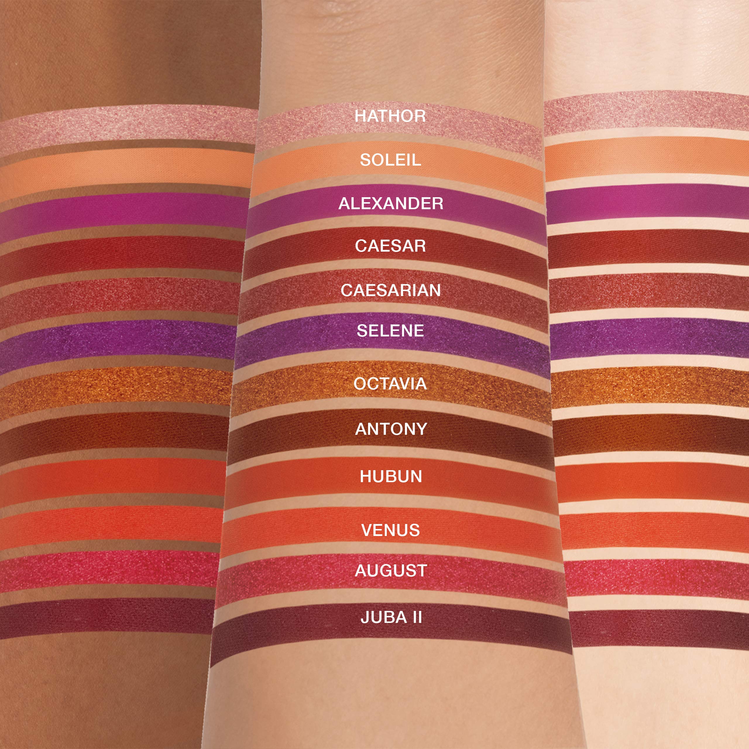 EBIN NEW YORK Sandstorm - Secret of Pharaoh Eyeshadow Palette, Highly Pigmented and Blendable, Cruelty-Free, Long-Lasting Matte & Shimmer