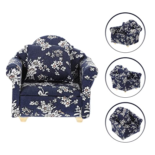 PATKAW Guinea Pig Hideout Hamster Accessories Hamster Mini Sofa Small Animal Sofa Chair Hamster Bed Habitat House Pad Rest Photo Props for Hamster Mice Rat Guinea Pig Hideout Hamster Accessories